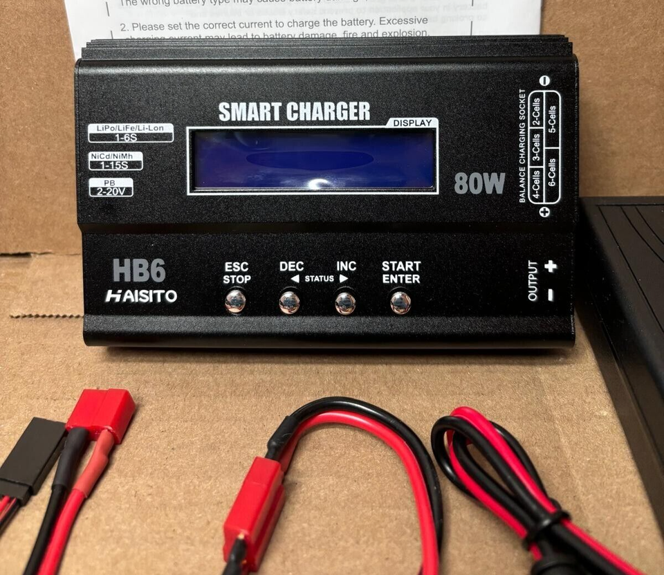 Haisito HB6 80W Multifunction Balance Charger | eBay