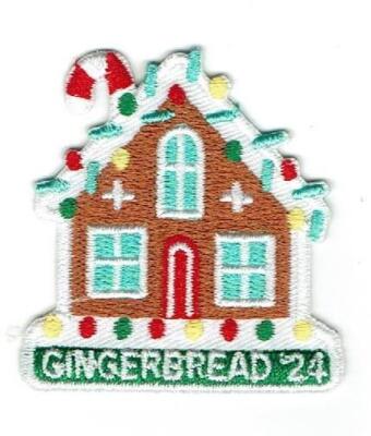 Girl Boy Cub GINGERBREAD HOUSE 2024 Fun Patches Crests Badges SCOUT ...