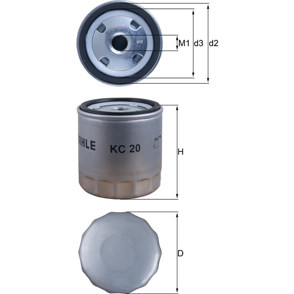 LOMBARDINI 2175045 - Fuel filter cross reference