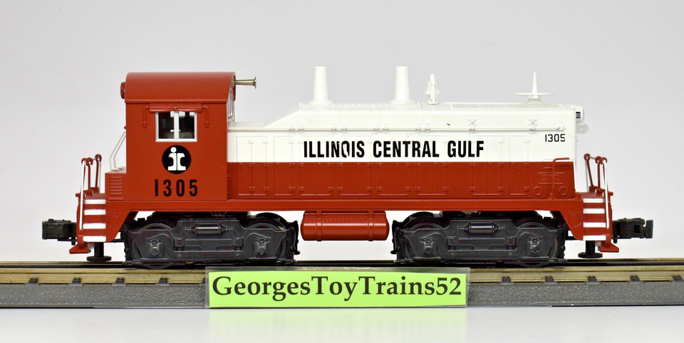 WILLIAMS 3-RAIL O #1305 ICG ILL CENTRAL GULF NW-2 SWITCHER HORN/BELL NW ...