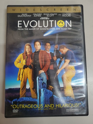 Evolution (DVD, 2001) David Duchovny, Julianne Moore Widescreen Used ...