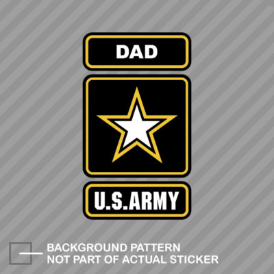 Army Dad Sticker Decal Vinyl Ranger U.S. US U S father | eBay