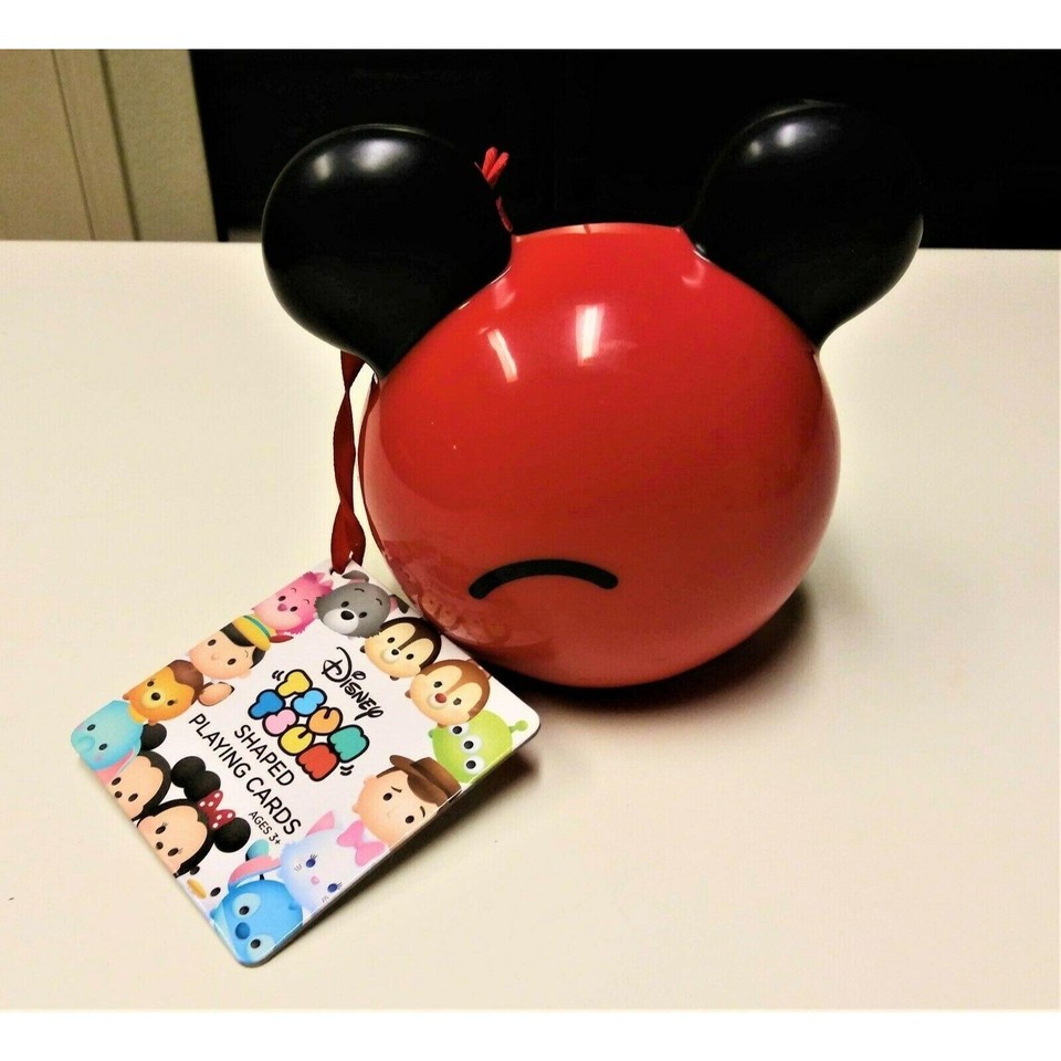 Disney Mickey Tsum Tsum Shaped Playing Cards Set in Case NEW | eBay