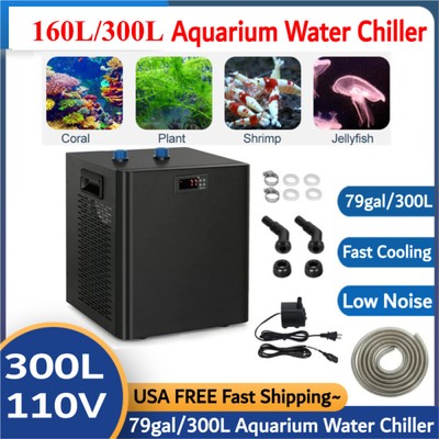79GAL/42GAL Aquarium Water Chiller Fish Tank Cooler Water Cooling ...