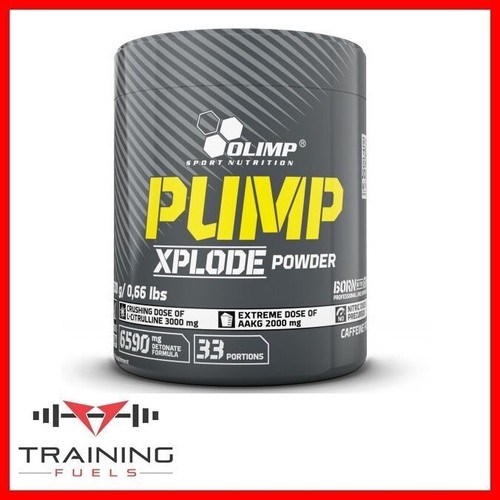 Olimp Pump Xplode 300g Pre Workout Caffeine & Stim Free Muscle Pump | eBay
