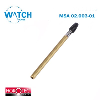 MSA02.003-01 Brass Pin Vice, Very Thin, Round Head, Handle Ø 5 ...