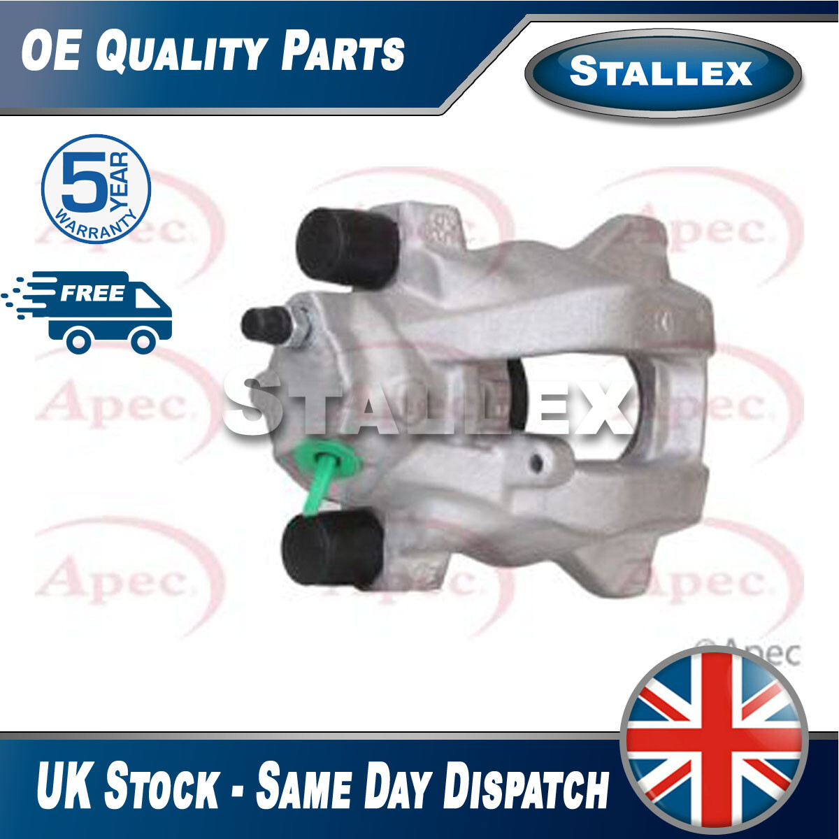Fits E-Class CLS 2.1 3.0 CDi D 3.5 Brake Caliper Rear Right Stallex ...