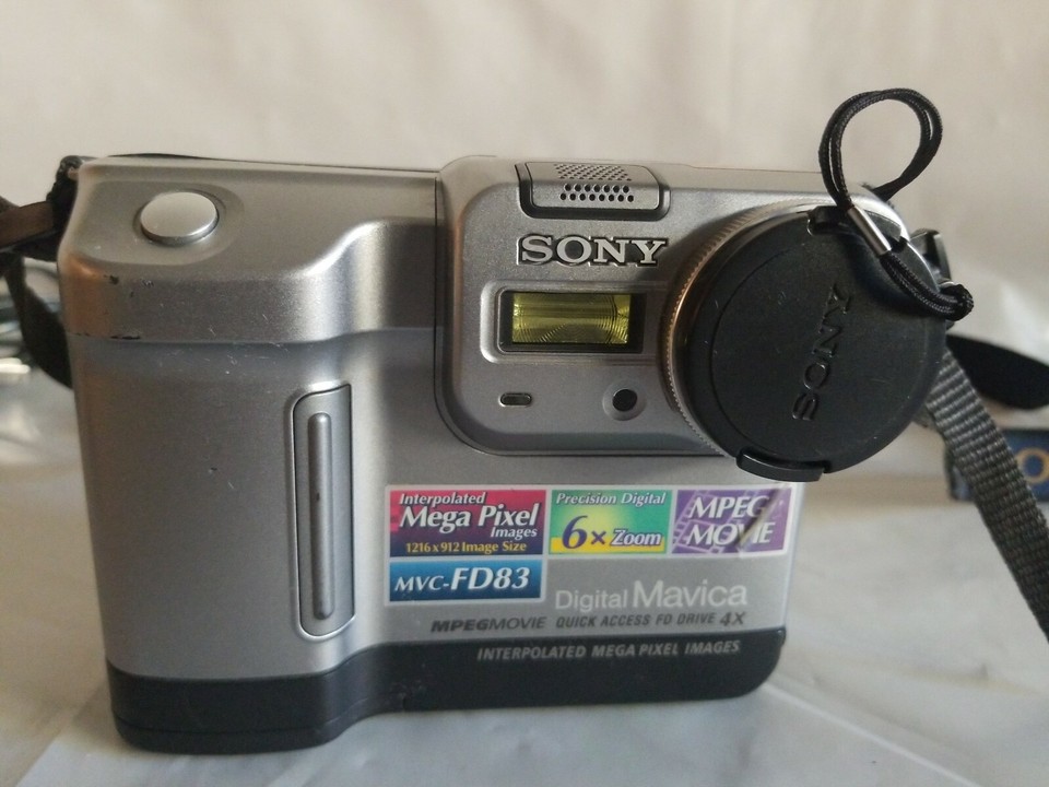 Sony MVC FD83 Floppy Disk Digital Mavica Camera | eBay