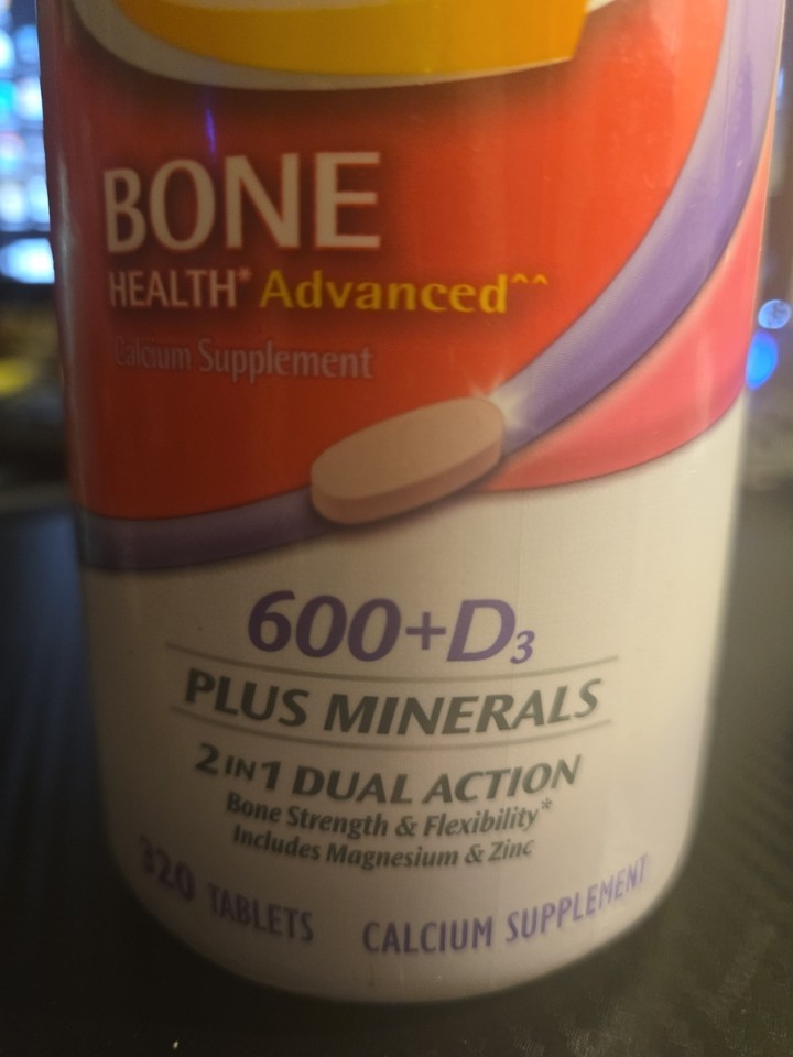 Caltrate Bone Health Advanced 600+D3 Plus Minerals 320 Tablets | eBay
