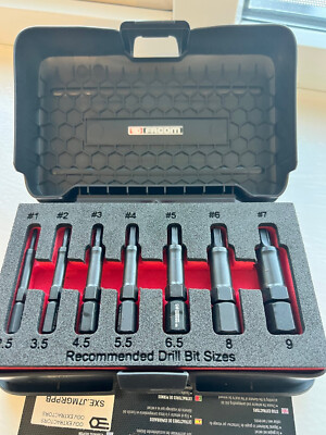 Facom SXE.J7MGRPPB 7 Piece OGV Screw Extractor Tool Set 2.5mm - 9mm S2 Steel Bit | eBay UK
