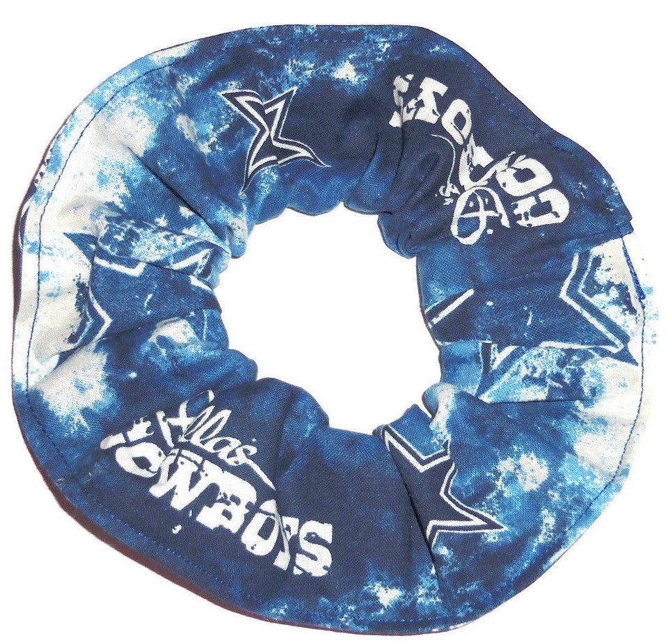 NFL Football Team Fabric Hair Scrunchie or 2 Mini Scrunchies Pick Your ...