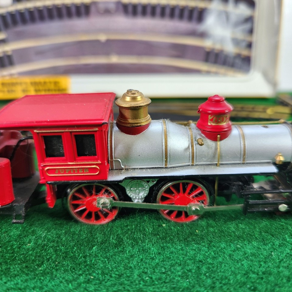 Vintage Bachmann Train HO Jupiter Steam Locomotive Engine with Tracks ...