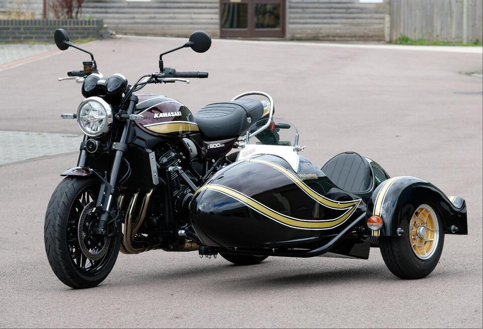Kawasaki Z900 with Watsonian Prescott Sidecar | eBay
