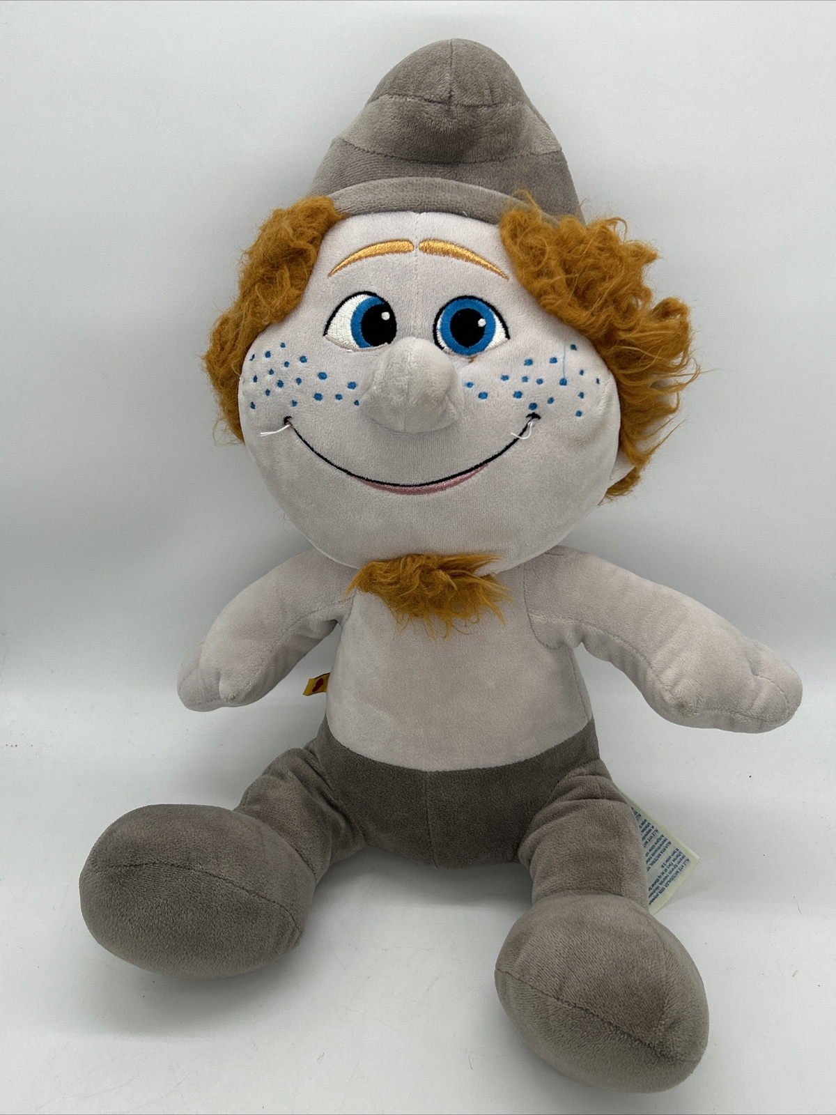Build A Bear Naughty Hackus Gray Smurf 18" Plush BABW 2013 The Smurfs ...
