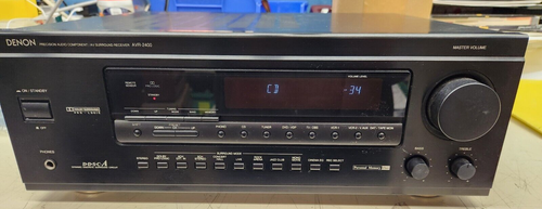 Denon AVR 2400 Surround Sound Receiver, BENCH TESTED | eBay