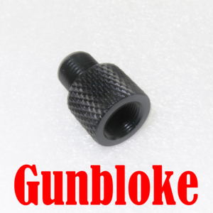 1/2x28 UNEF female-1/2x20 UNF male aluminium muzzle brake thread ...