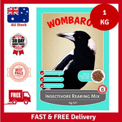 Wombaroo Insectivore Rearing Mix - 1kg NET | FREE SHIPPING | NEW AU ...