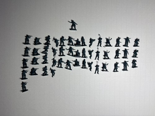 1975 AIRFIX # 01705 WW2 German Infantry 1/72 Scale Model Soldier ...