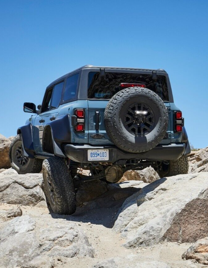 NEW 2022-2024 Ford Bronco RAPTOR Tailgate Nameplate / Emblem, OEM | eBay