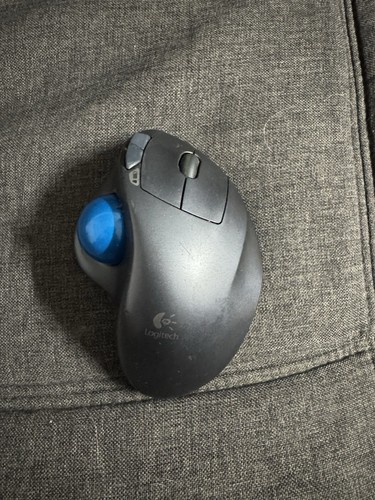 Logitech M570 Wireless Blue Trackball Mouse No USB Dongle | eBay