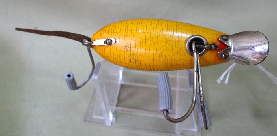 V intage Heddon Meadow Mouse, 2 3/4". GE, L-Rig, C. 1929 | eBay