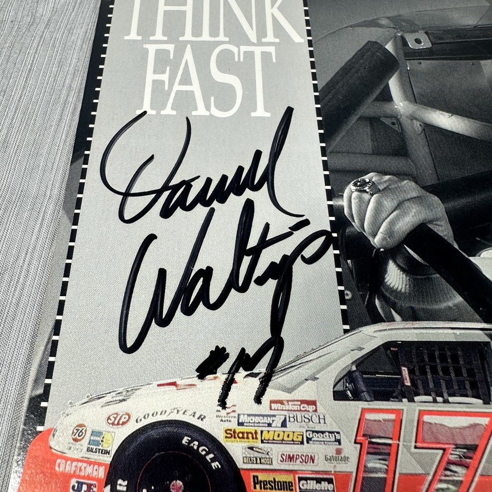 Darrell Waltrip SIGNED 6x8.5 Post Card Autographed | eBay UK