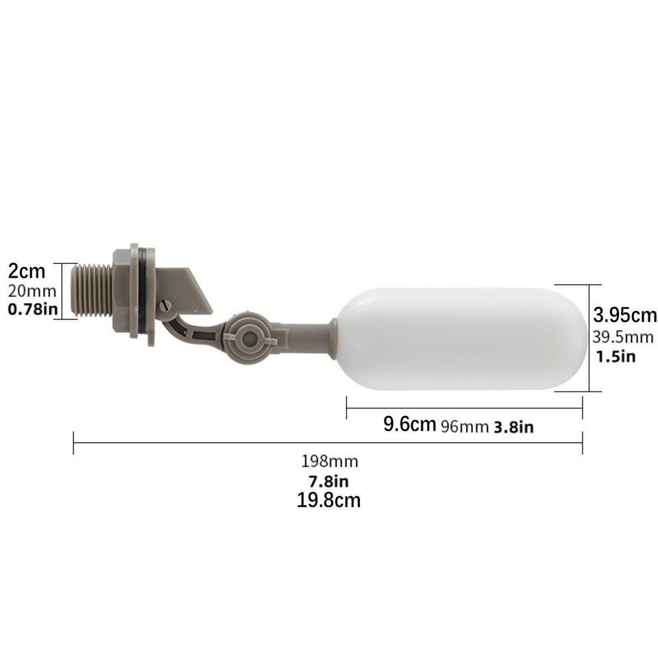 New Variable Arm Water Level Control Automatic Replenishment Ball Float ...