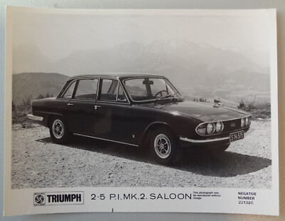 P7517 TRIUMPH 2.5 P.I MK2 SALOON - PHOTO - 17x22 | eBay