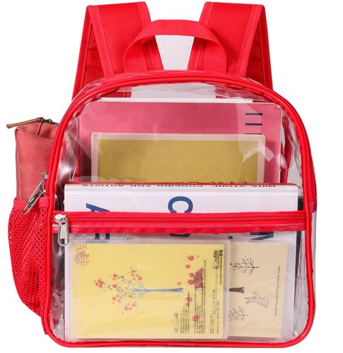 Heavy Duty Clear Backpack Waterproof Transparent Sling Bag See Through ...