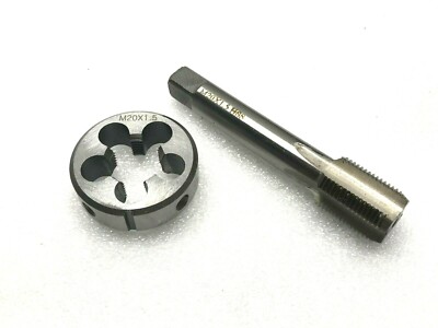 OHIO STOCK M20 20mm x 1.5mm Tap and Die Set HSS Right Hand Threads FAST ...