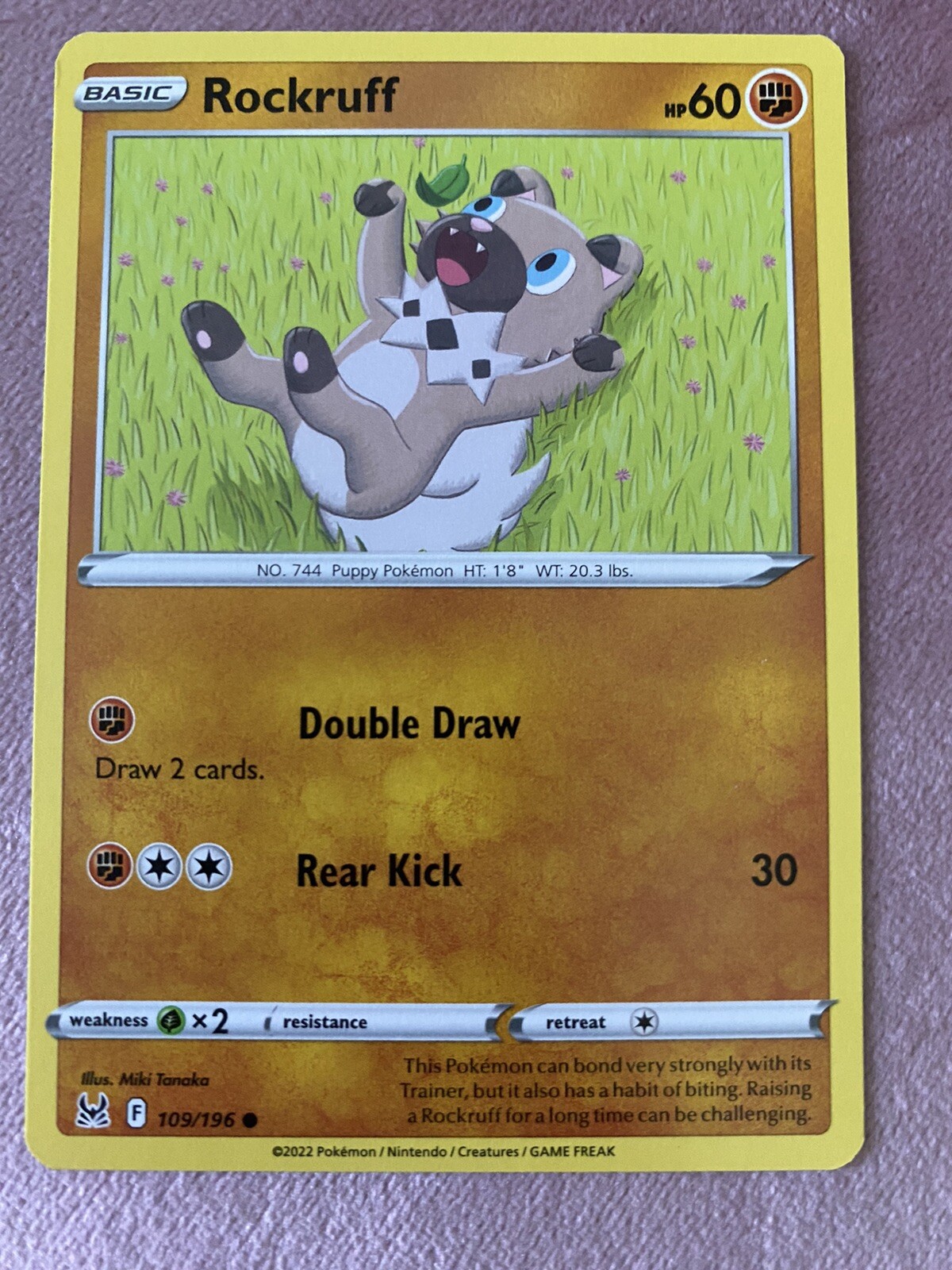 Rockruff 109/196 Swsh11: Lost Origin Regular for sale online | eBay