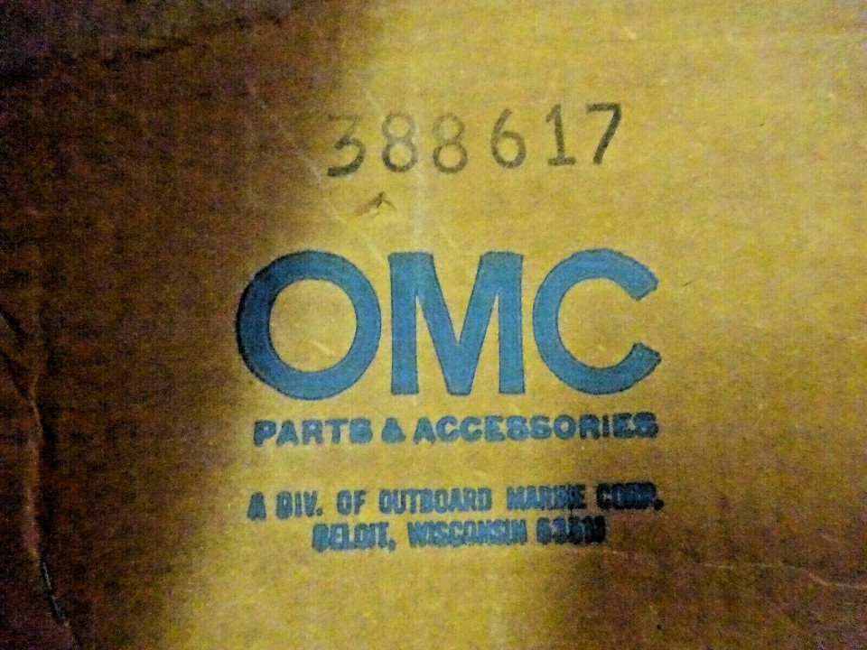 388617 0388617 Lever & Rod Assy Evinrude Johnson OMC Outboards | eBay