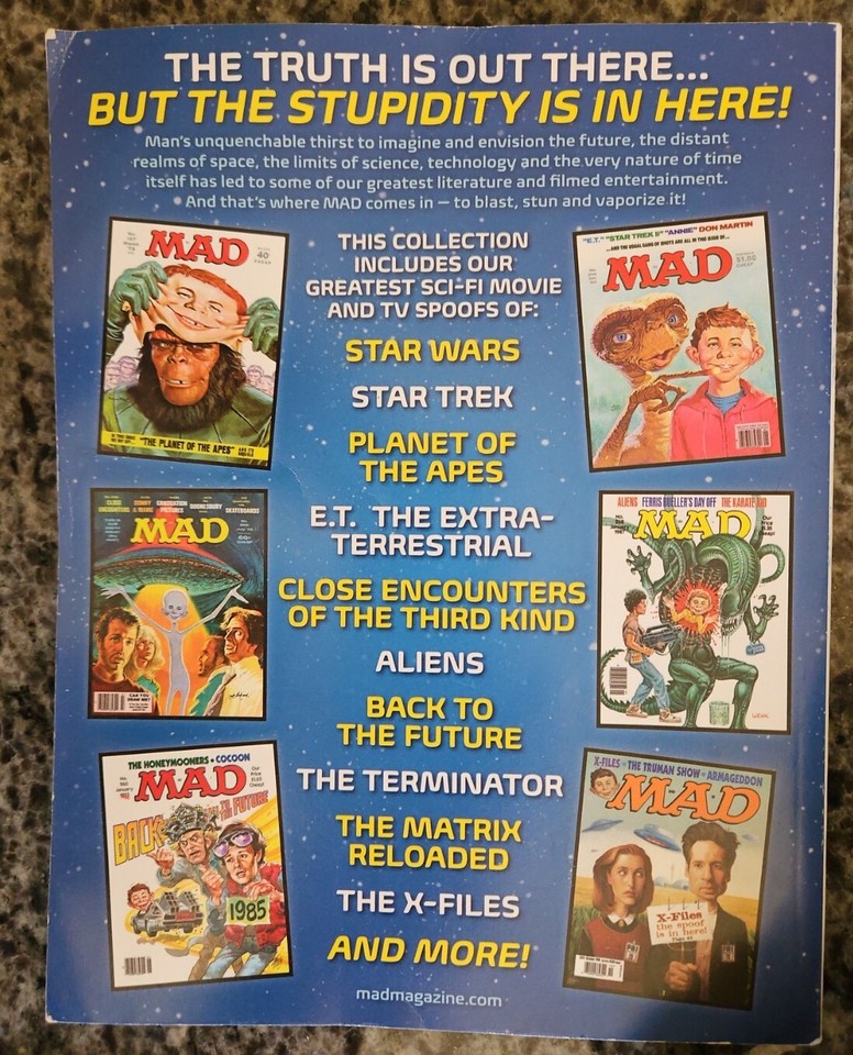 Mad Magazine Special Reissue Collectors Edition: MAD Spoofs Star Wars ...
