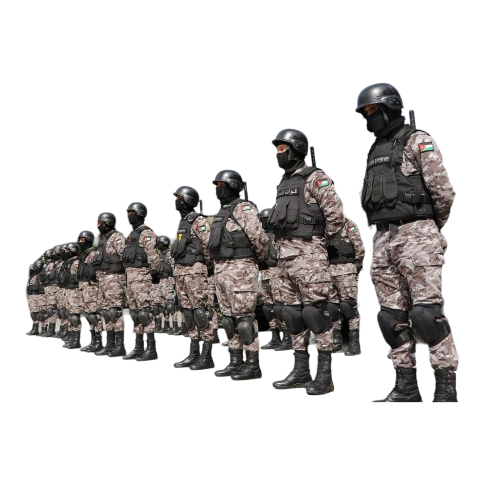 Jordanian Gendarmerie Forces BDU Digital KA2 Camouflage Rare Military ...