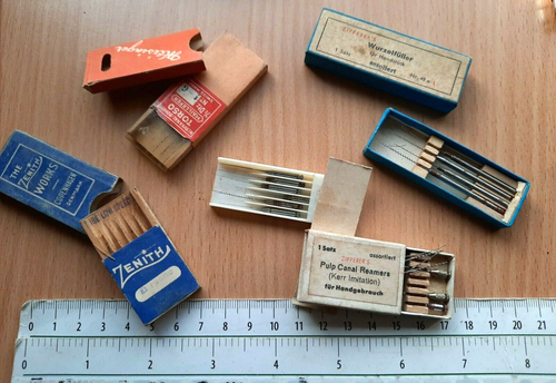 ZENITH WORK COPENHAGEN DENMARK LOT BOX CASE OLD DENTIST TOOL DRILL ...