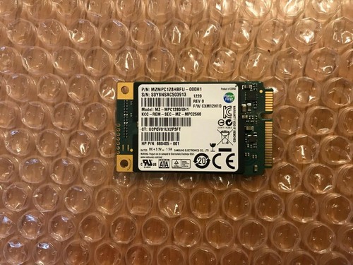 Samsung MZ-MPC1280/0H1/ PM830 Series 128GB MLC Sata 6Gbps mSATA ...
