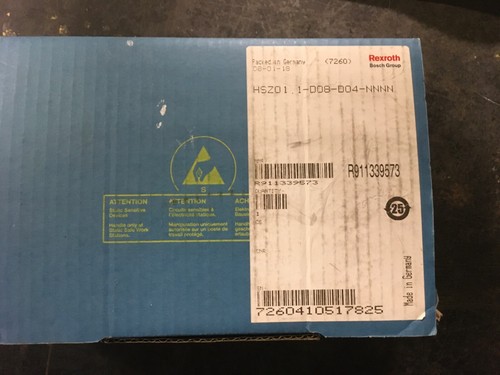 Rexroth HSZ01.1-D08-D04-NNNN, DC 24 V, NOS, KP-125 | eBay