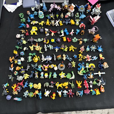 Massive Vintage Pokémon Figure Toys 178 Figure Total Mixed Lot Years | eBay