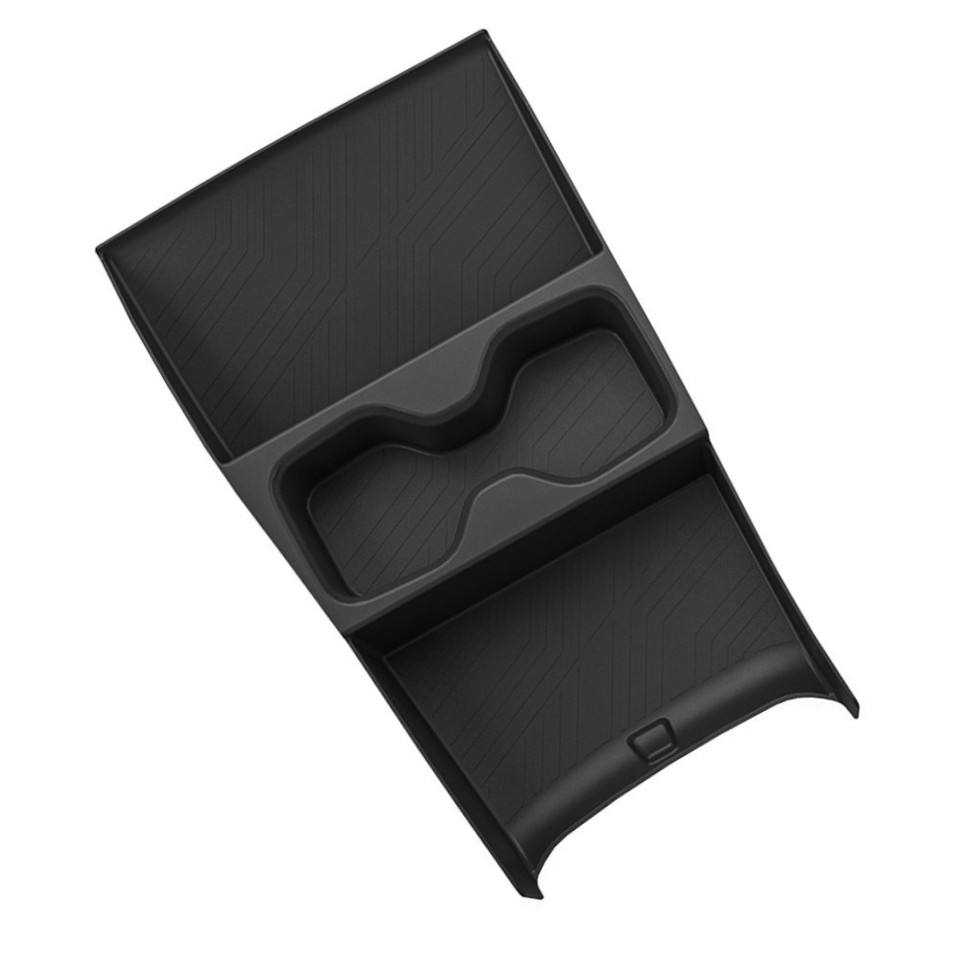 Car Center Console Lower Organizer Storage Box with Cup Holder for 2025 ...