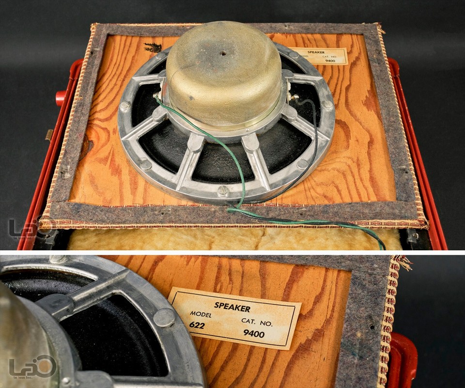 AMPEX MODEL 600 Reel-to-Reel Tape Recorder & Model 620 Speaker ...