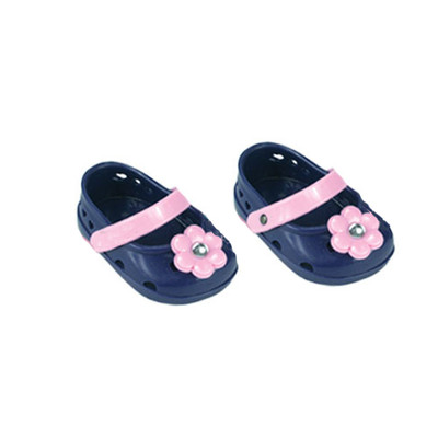 Navy and Pink Ballet Flat Polliwog Shoes Fits 18inch American Girl ...