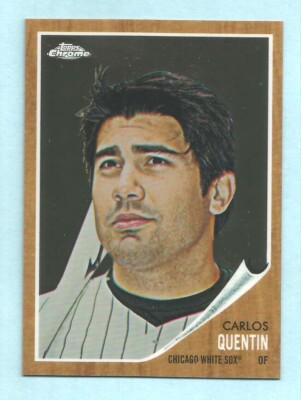 2011 Topps Chrome Baseball 1962 Parallel Carlos Quentin C162 Chicago ...