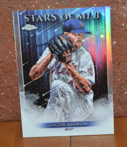 BASEBALL CARD TOPPS 2022 S1 STARS OF THE MLB METS JACOB deGROM CHASE ...