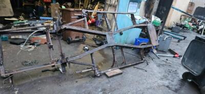 RELIANT SCIMITAR GTE SE6B STEEL CHASSIS IDEAL SUMO ? KIT CAR / HOT ROD ...