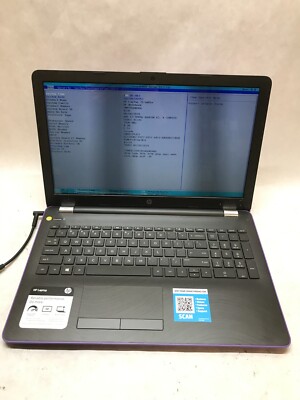 HP 15-bw003wm 15" Laptop AMD E2-9000e Radeon R2 1.5GHz 4GB RAM NO HDD ...