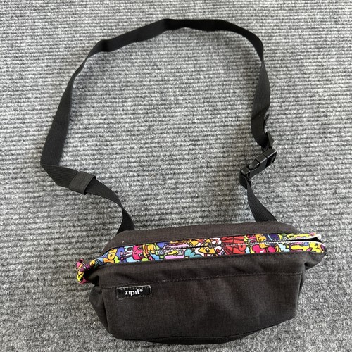 ZIPIT Hip Pouch Fanny Pack Belt Bag Keeps Form Hidden Zipper Crossbody ...