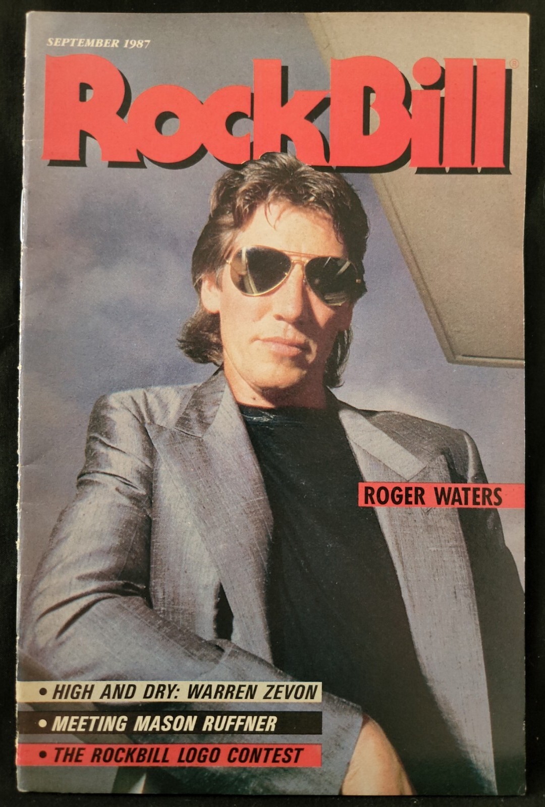 RockBill Vintage Music Magazine September 1987 Roger Waters | eBay