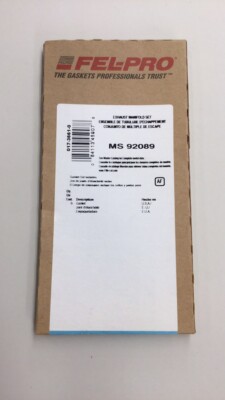Fel-Pro MS 92089 Exhaust Manifold Gasket Set 017-3661-0 | eBay