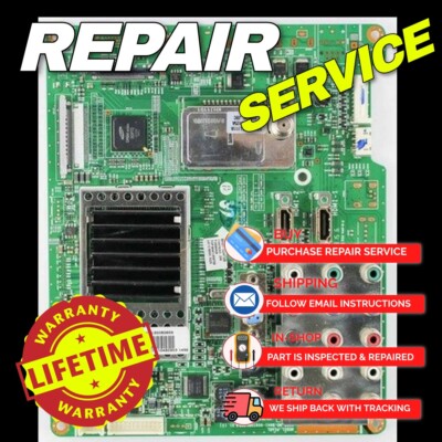 Repair 🛠 Service: Samsung Main Board LN52A530P1FXZA – TV Cycling On/Off ...