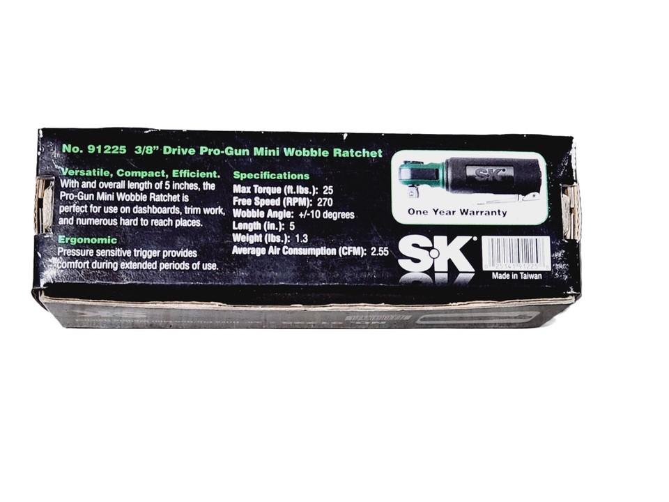 3/8'' dr pro gun mini wobble ratchet | eBay